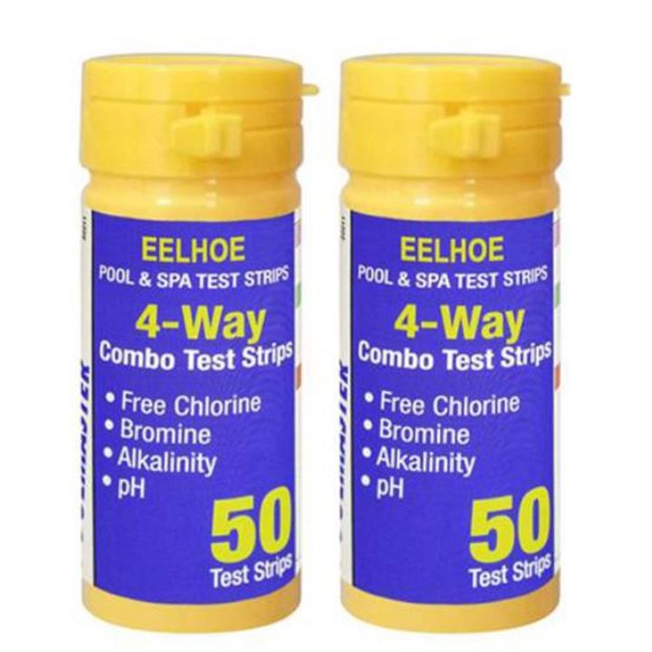Smart 4-Way Water Test Strips Swimming Pool and Spas Water Test Strip ... Smart 4-Way Water Test Strips Swimming Pool and Spas Water Test Strip ...