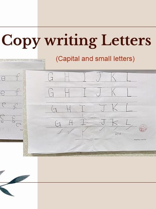 F003 – Trace and Copy Write Letters Exercise Book/Worksheets (Hardcopy ...