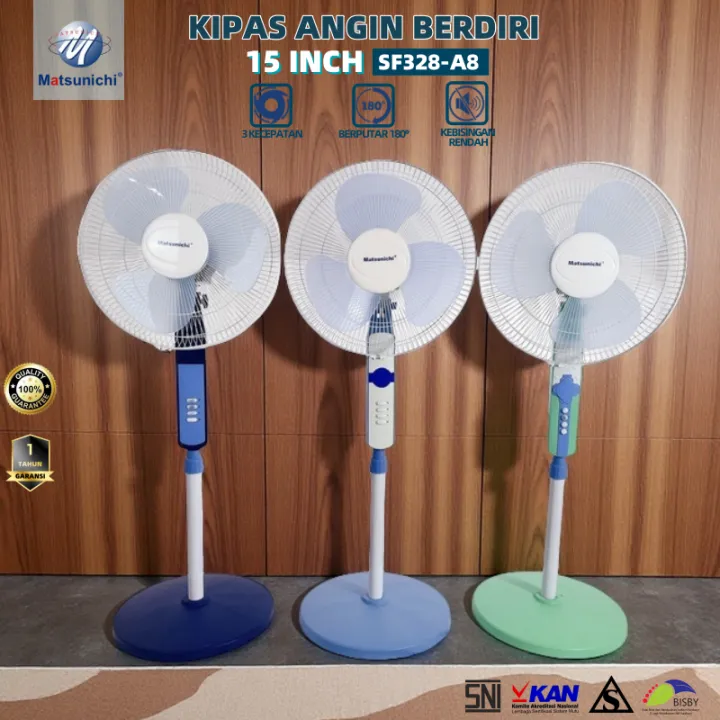 Kipas Angin A8 Berdiri Matsunichi 100% Original Garansi Resmi Standing ...