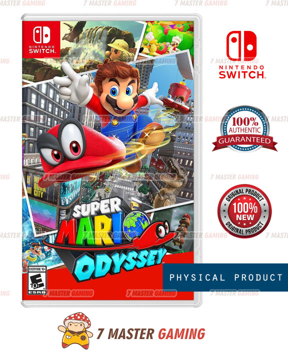 Super Mario Odyssey - Physical - Nintendo Switch OLED / V2 / LITE - New ...