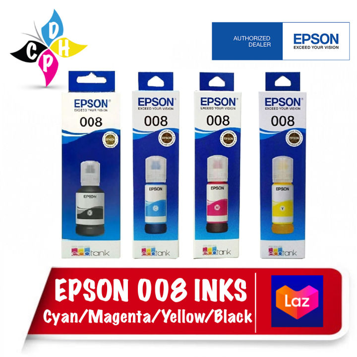 Epson 008 Pigment Original Ink Bottle | Lazada PH