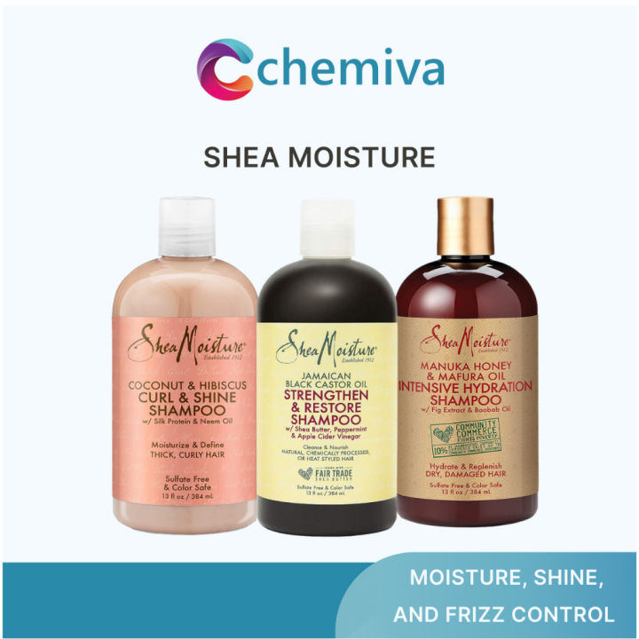 [Fast Shipping] Shea Moisture Shampoo Conditioner- Jamaican Black ...