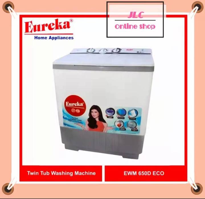 EUREKA TWIN TUB WASHING MACHINE WITH SPIN DRYER EWM650D ECO -HOT-SALE ...
