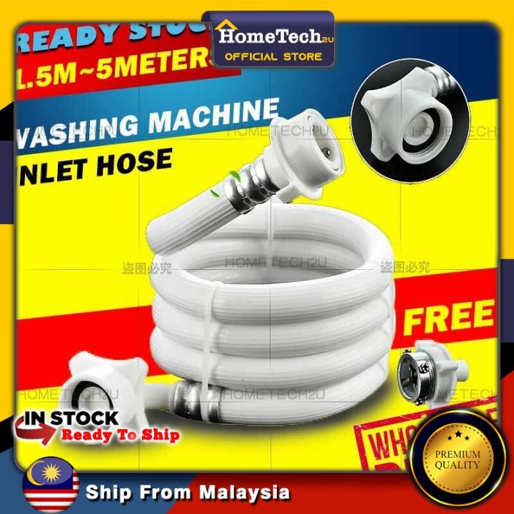 Washing Machine Top Loading Water Inlet Hose Washer Pipe Tube Connector ...