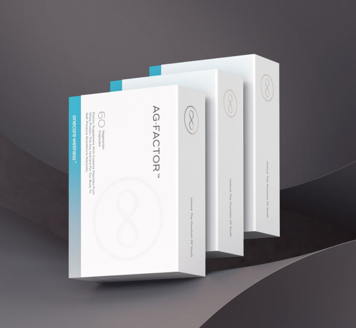 AG-FACTOR 3-Month Supply | Anti-Aging Skin Whitening Brightening Fade ...