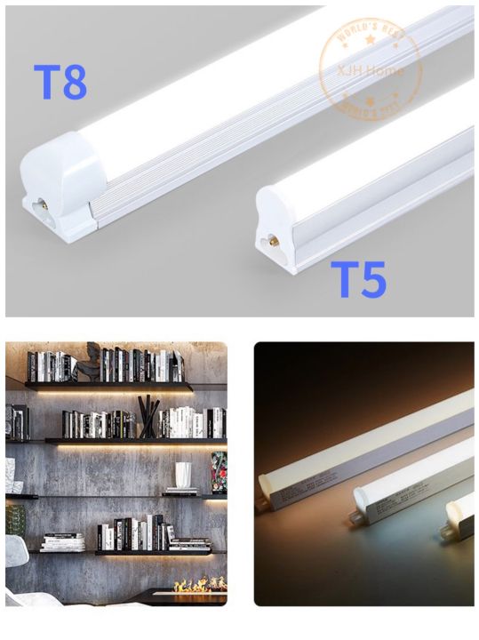 Local Seller T5 T8 LED Integrated Light Tube 220V 30cm 60cm 90cm 120cm ...