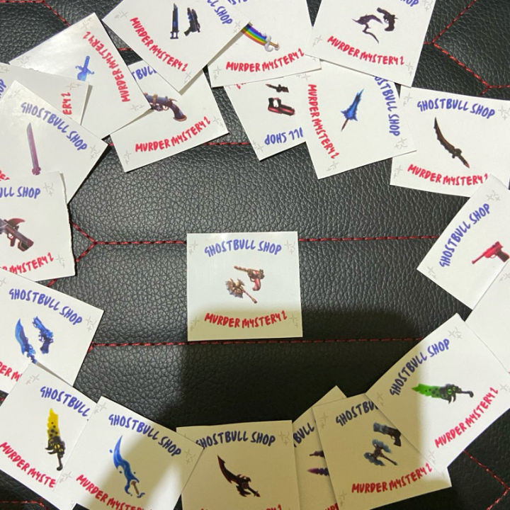 Stiker Logchopper Set Godly Mm2 Trade Murder Myster 2 | Lazada Indonesia