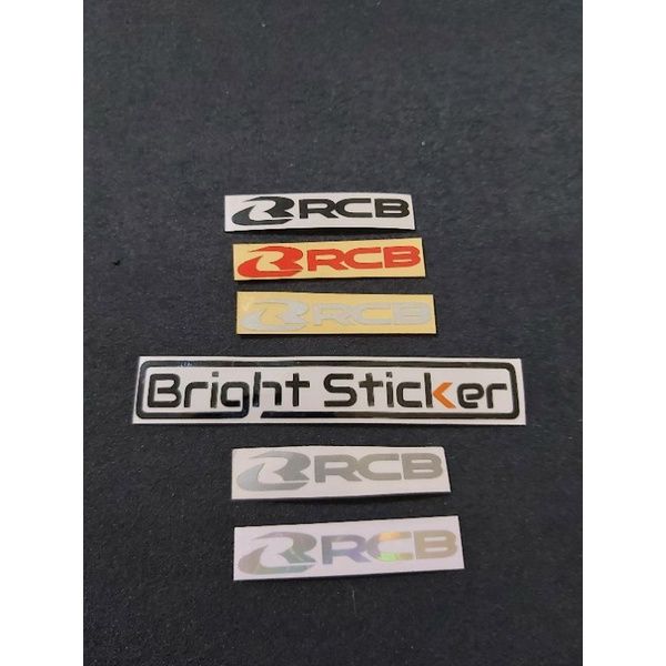 STICKER KALIVER RCB CUTTING | Lazada Indonesia