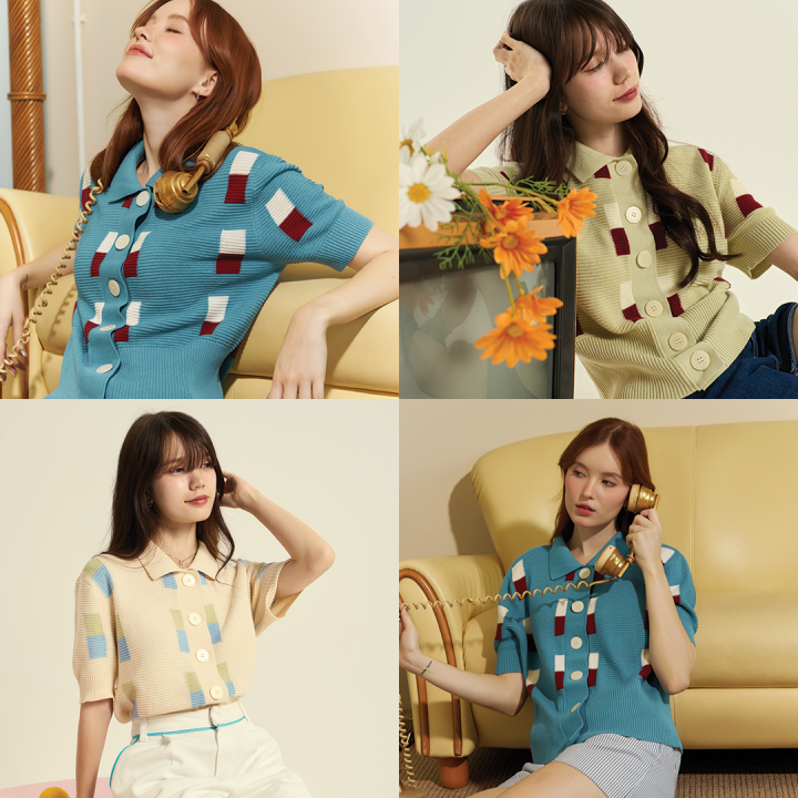 GLOSSIBLE.CO JEREMY KNIT TOP | Lazada.co.th