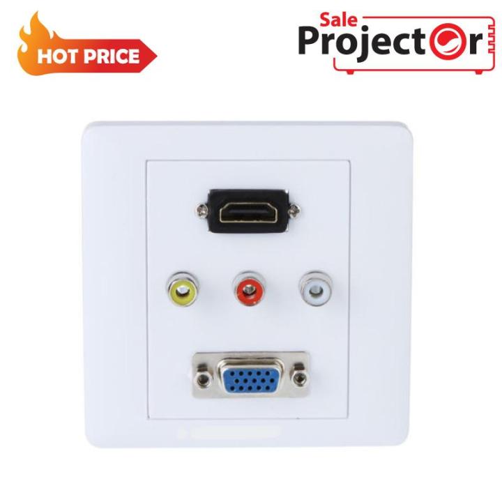 Socket Outlet HDMI+AV+VGA | Lazada.co.th