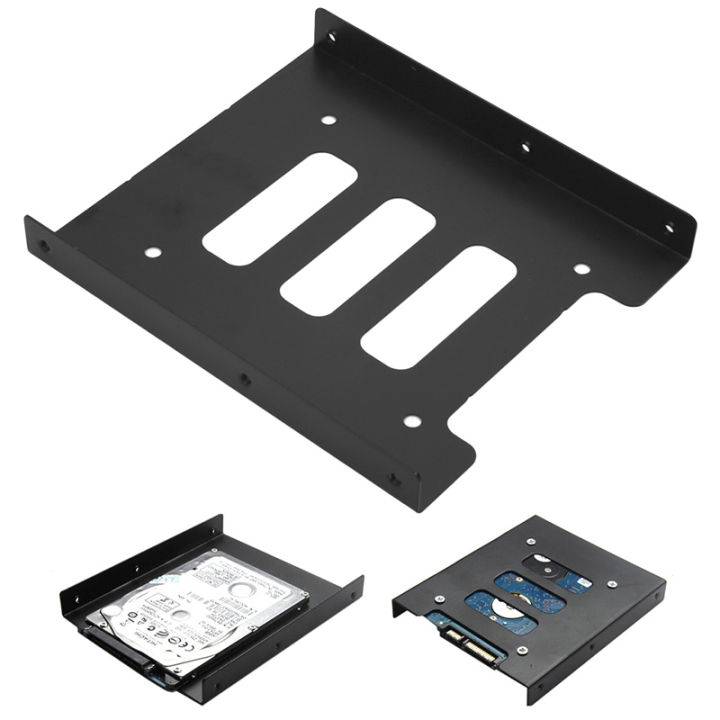 SSD Hard Drive Bracket 2.5 inch to 3.5 inch Hard Disk Drive Bays Holder ...
