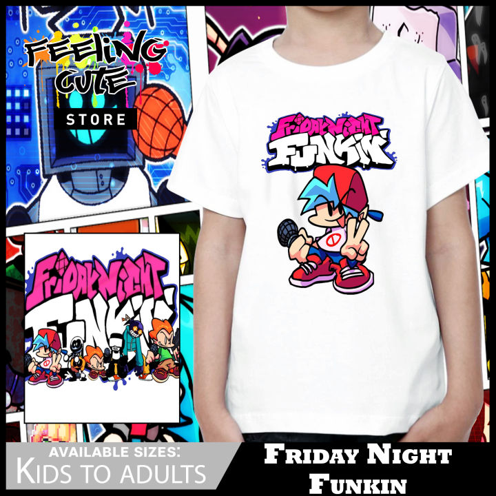 Friday Night Funkin Shirt Pico Boyfriend Whitty Shirt Kids to Adults ...