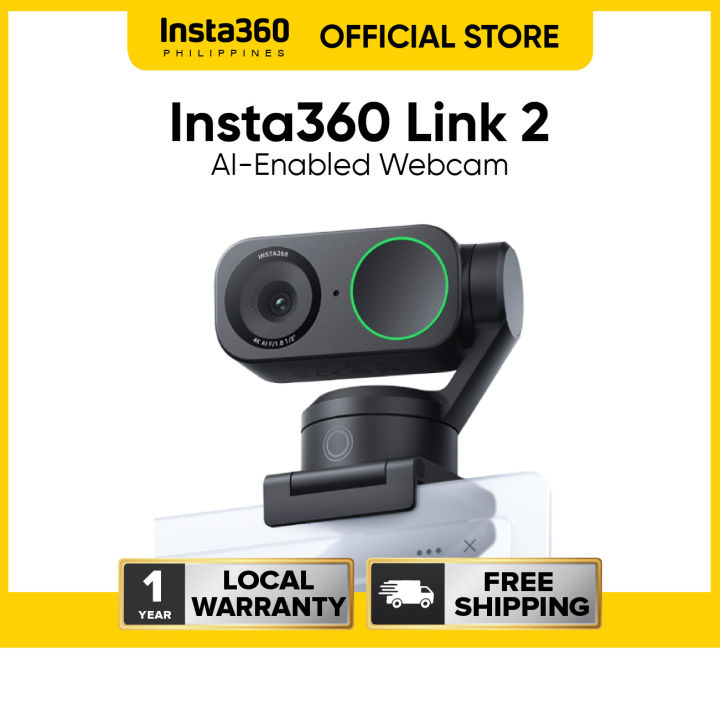 Insta360 Link 2 / Link 2C AI-Enabled Webcam | Lazada PH