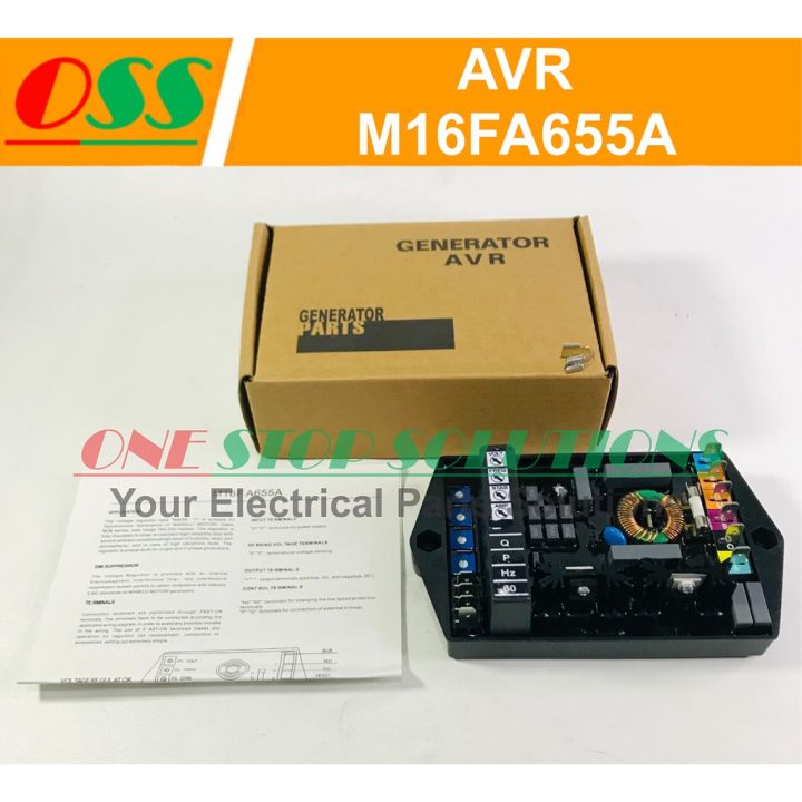 AVR MALLERY M16FA655A GENSET | Lazada Indonesia