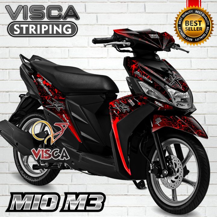 Stiker Striping Mio M3 Full Body Variasi Hayabusa | Lazada Indonesia