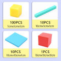 Base Ten Blocks Set Mainan Edukasi Anak Alat Peraga Belajar Matematika ...