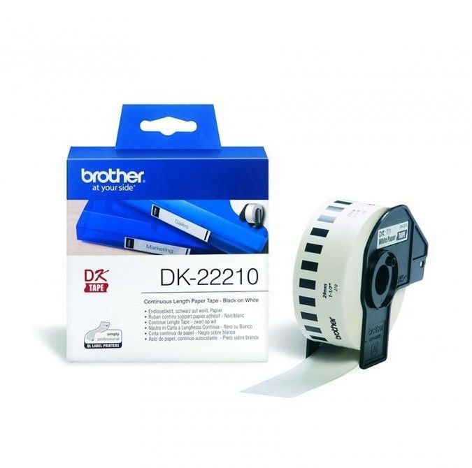 Brother DK-22210 Paper Tape 29mm x 30.5m | Lazada PH