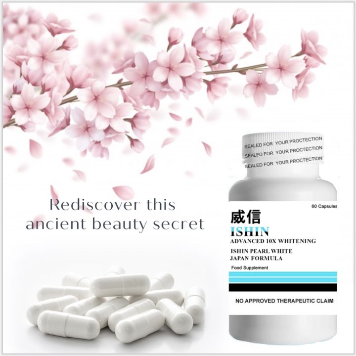 ISHIN | GLUTATHIONE 10x ADVANCED WHITENING SUPPLEMENT ♥ VITAMIN C ISHIN ...