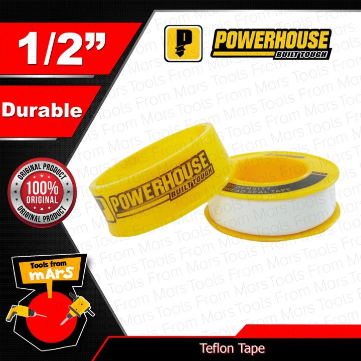 PTFE Thread Seal Tape Tapelon Tef Lon 1/2" TOOLS FROM MARS PHHT TFM ...