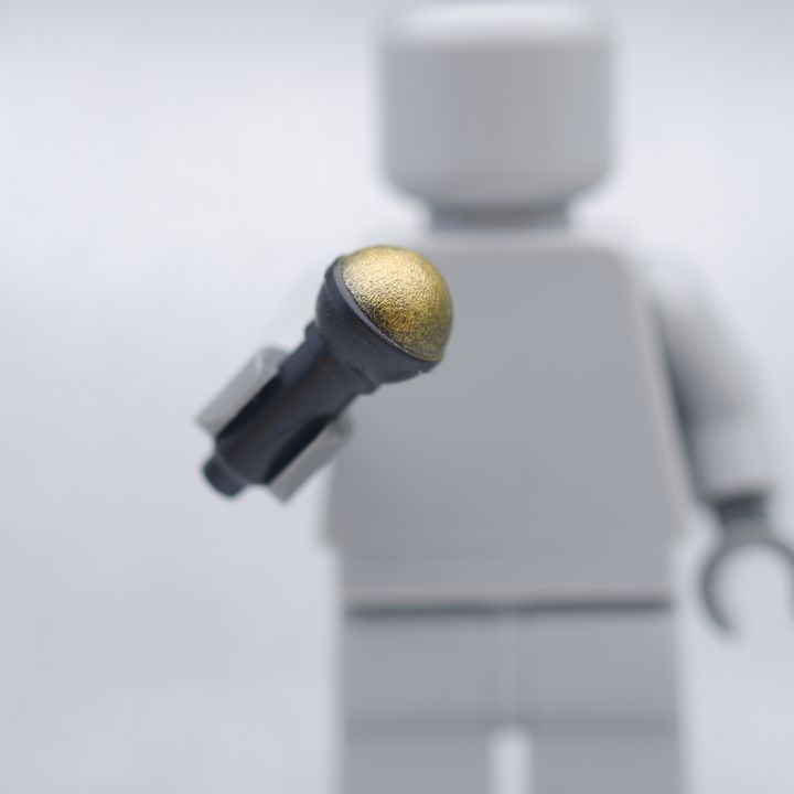 𝘗𝘓𝘖𝘠𝘉𝘙𝘐𝘊𝘒 - Microphone Black - LEGO เลโก้ มินิฟิกเกอร์ ตัวต่อ ของเล่น ...