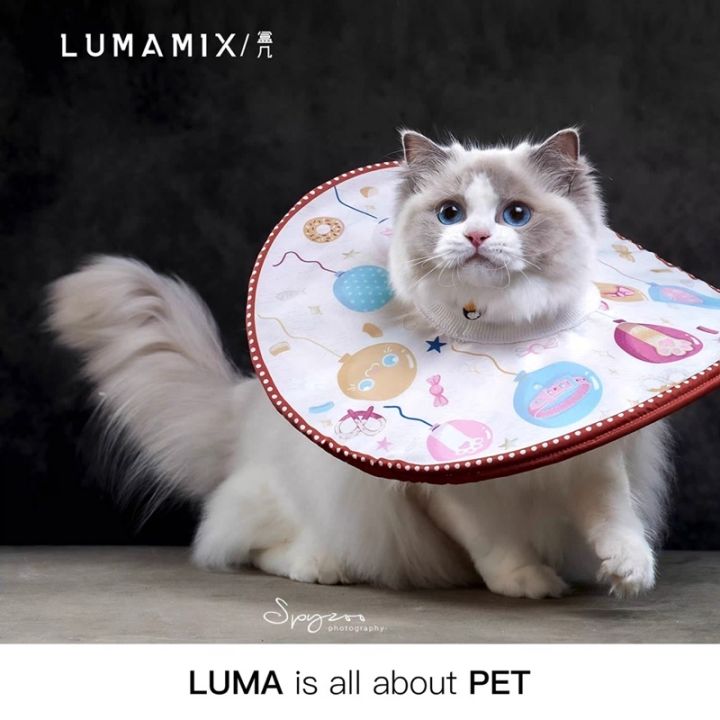 LumaMix light weight cat collar Elizabeth cone pet necklace | Lazada ...