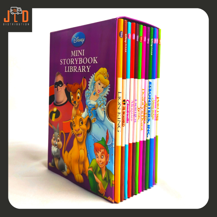 Original Book Set 12 DisneyStory Books Classic Fairy Tale Stories With ...