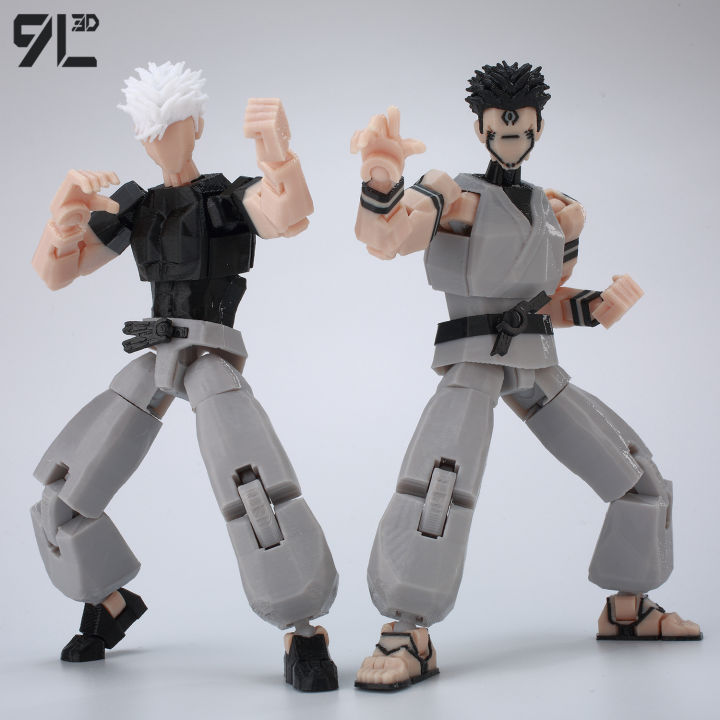 9L3D Lucky13 Gojo Sukuna Jujutsu Fushiguro Toji Gojo Satoru Action Figure Dummy13 T13 Multi ...