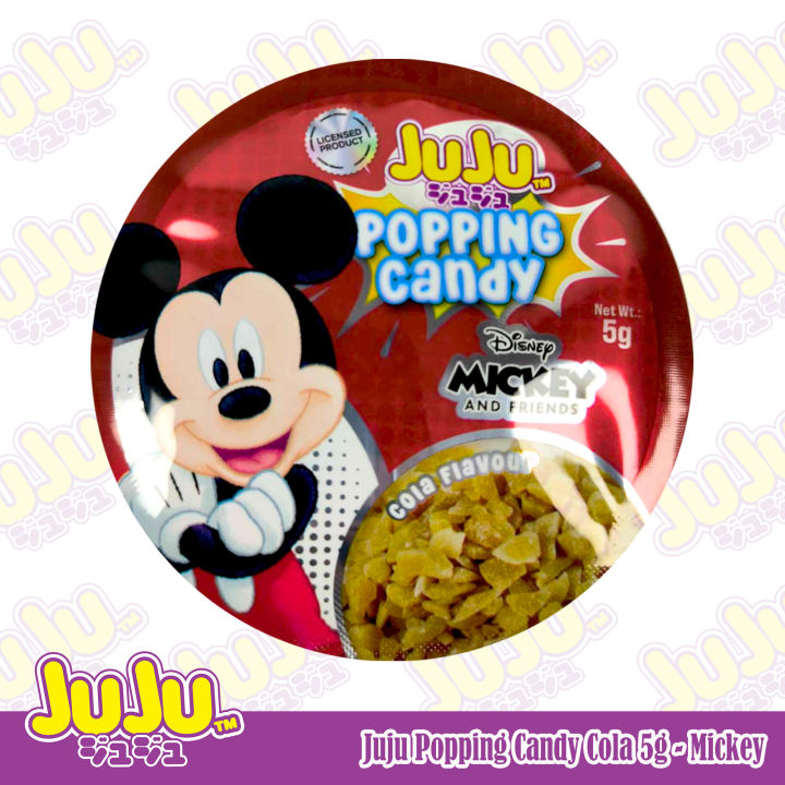Juju Popping Candy Cola Flavor 5g (MICKEY AND FRIENDS) | Lazada PH