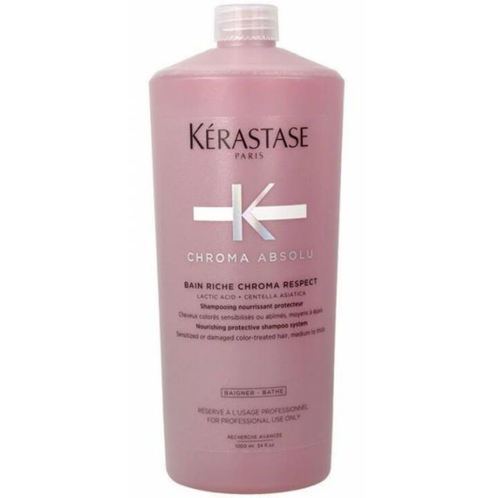 KERASTASE PARIS CHROMA ABSOLU BAIN RICHE CHROMA RESPECT 1L EXP 09/2025 ...