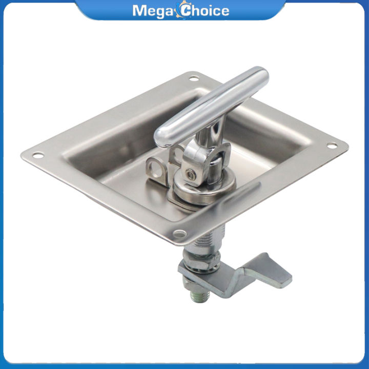 MegaChoice【Fast Delivery】Stainless Steel Box Latch Locks Tool Folding T ...