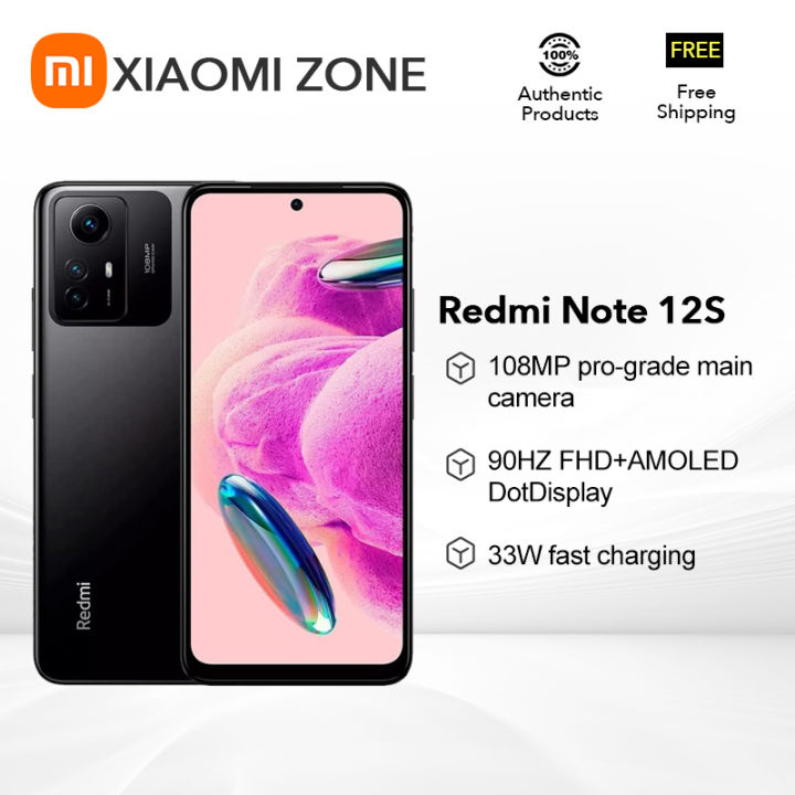 Xiaomi Redmi Note 12S 4G NFC 6+128G Smartphone MediaTek Helio G96 6.43 ...