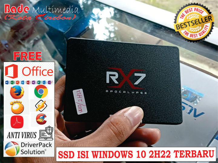 SSD SIAP PAKAI WIN 10 128GB 256GB 512GB GARANSI RESMI | Lazada Indonesia