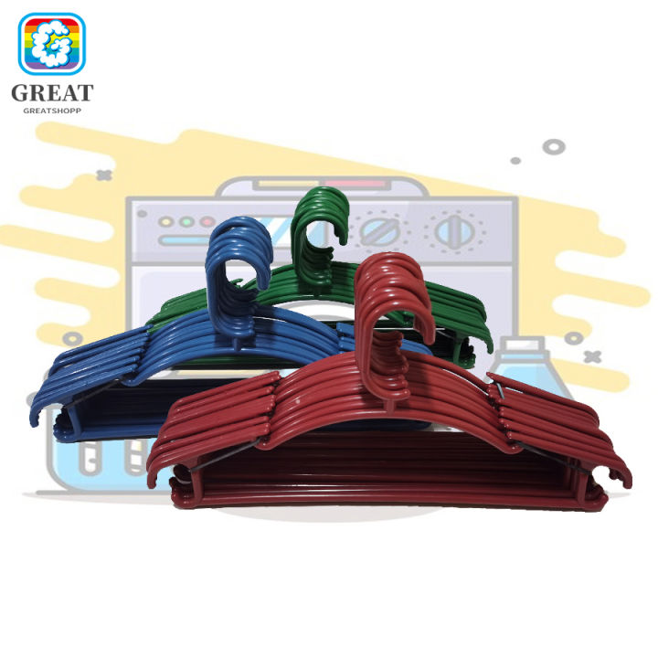 3DOZEN/36pcs Plastic hanger adult color hanger good quality availble ...