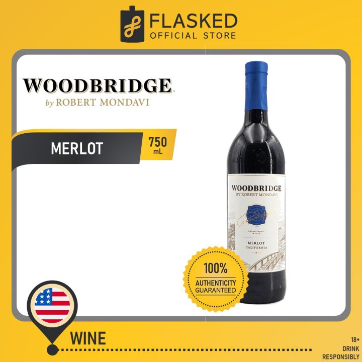 Woodbridge by Robert Mondavi Merlot Wine 750mL | Lazada PH