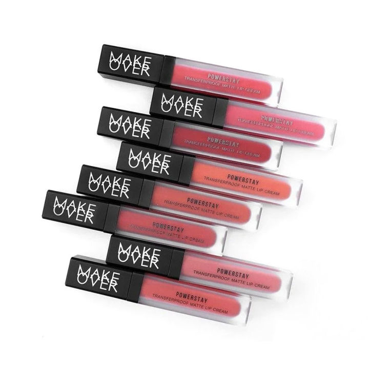 Makeover Make Over Powerstay Transferproof Matte Lip Cream 7 g | Lazada ...