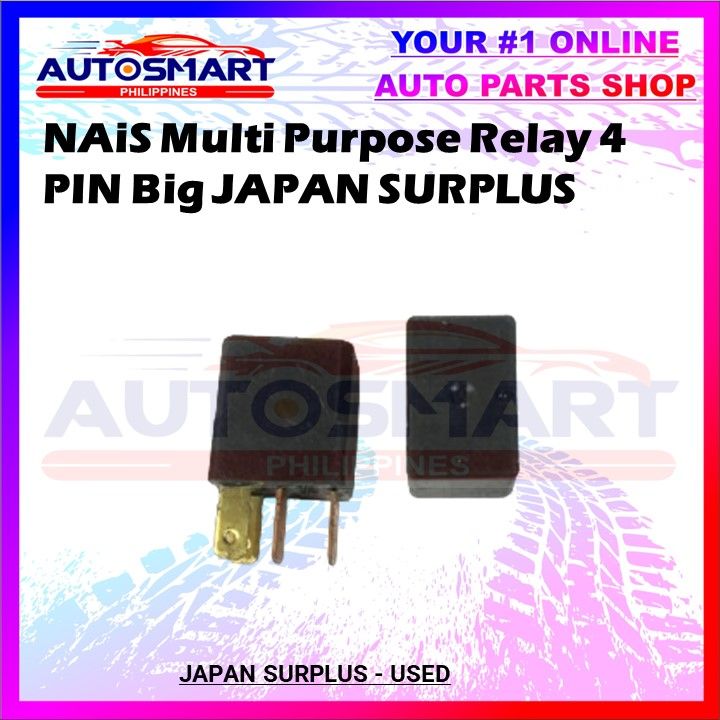 NAiS Multi Purpose Relay 4 PIN Big JAPAN SURPLUS | Lazada PH