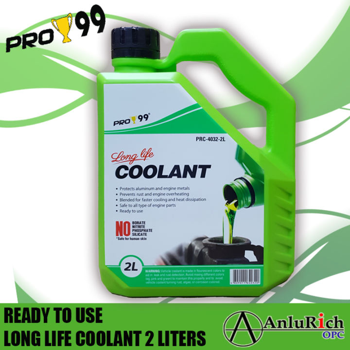 PRO 99 Long Life Coolant Green 2L PRC-4032-2L | Lazada PH