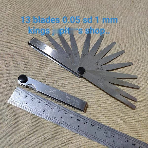 fuller gauge 13 blades fuler Kunci stel klep feeller blades 13 pcs ...