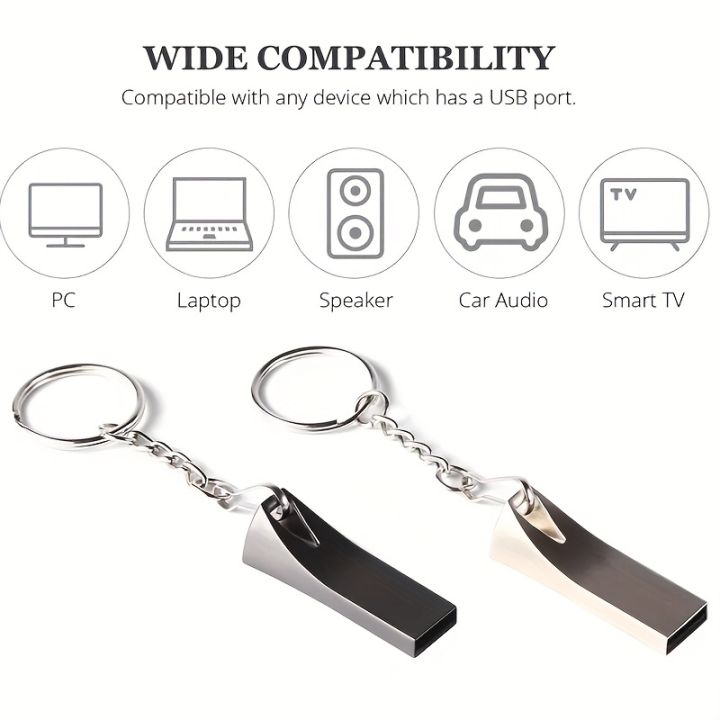 Usb Flash Drive 128gb 64gb Pendrive Metal Waterproof Momory Stick 16gb 32gb Data Backup Usb