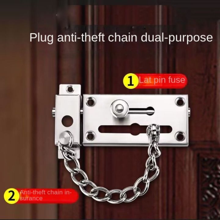 Metal Door Chain Guard Bolt Lock Home Window Door Security Stainless ...
