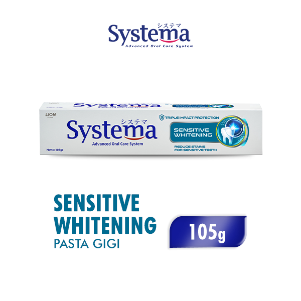 SYSTEMA Pasta Gigi Sensitive White 105G | Lazada Indonesia