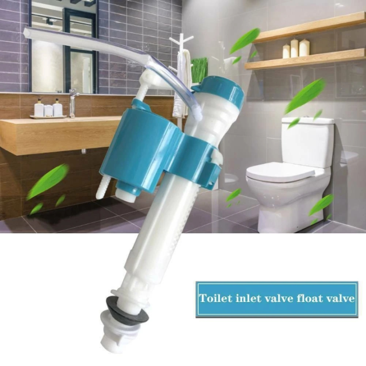 Toilet Cistern Bottom Entry Inlet Flush Valve Bottom Siphon Fill Float ...