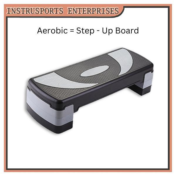 Aerobic Step-up Platform Board - Adjustable Steppers Fitness Equipment ...