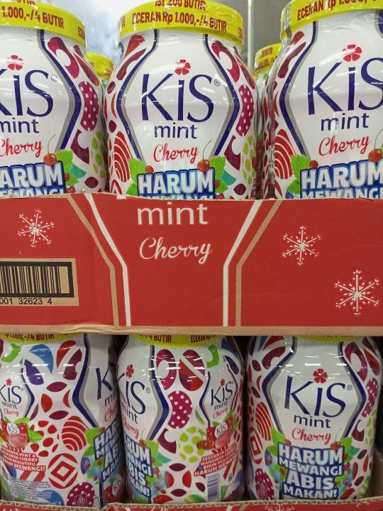 PERMEN KISS / PERMEN KISS TOPLES MINT CHERRY & BARLEY 500GR | Lazada ...