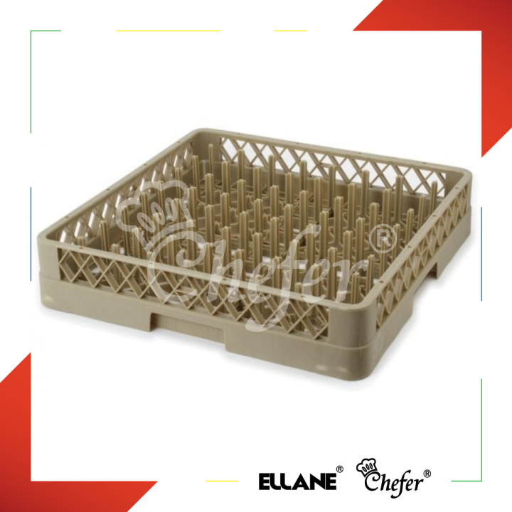 64 COMPARTMENT PLATE & TRAY RACK BEIGE SIZE 50X50X10 CM | Lazada Indonesia