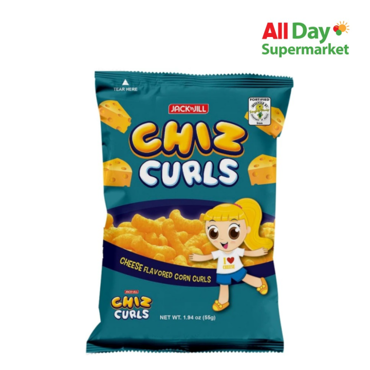 Chiz Curls Cheese Corn Curls 55G | Lazada PH