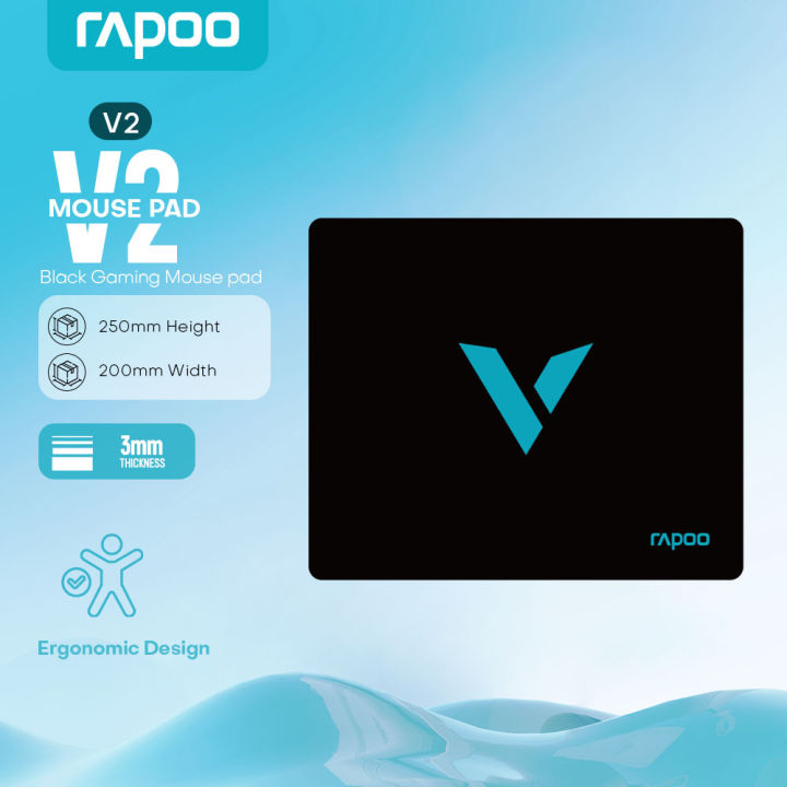 Rapoo V1 / V2 / V3 / V5 Gaming Mouse Pad (Black) | Lazada PH
