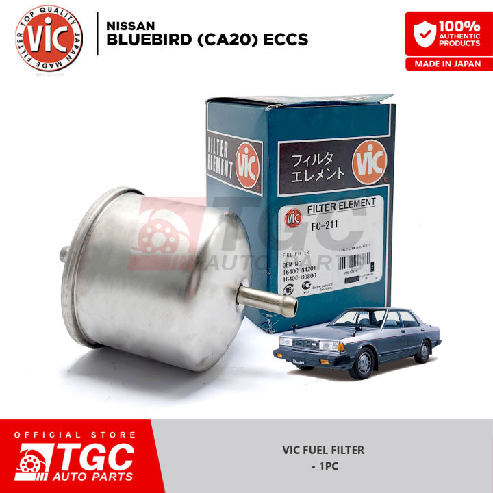 Vic Fuel fiter for NISSAN BLUEBIRD (CA20) ECCS ( FC-211 ) 1pc | Lazada PH
