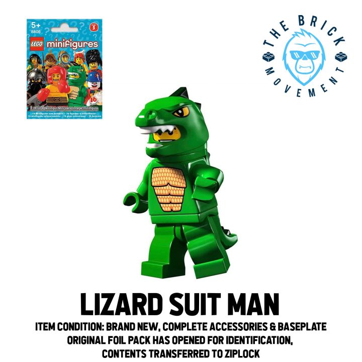 LEGO® Collectible Minifigure Series 5: Lizard Man Minifigure | Lazada PH