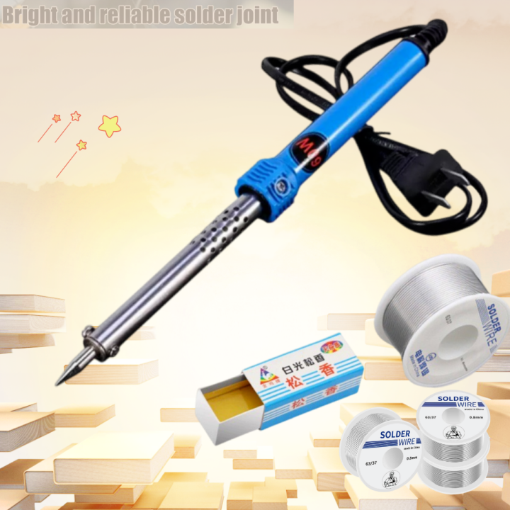 Mini Soldering Iron Adjustable Temperature Electric Solder Iron Rework Station Mini Handle Heat ...